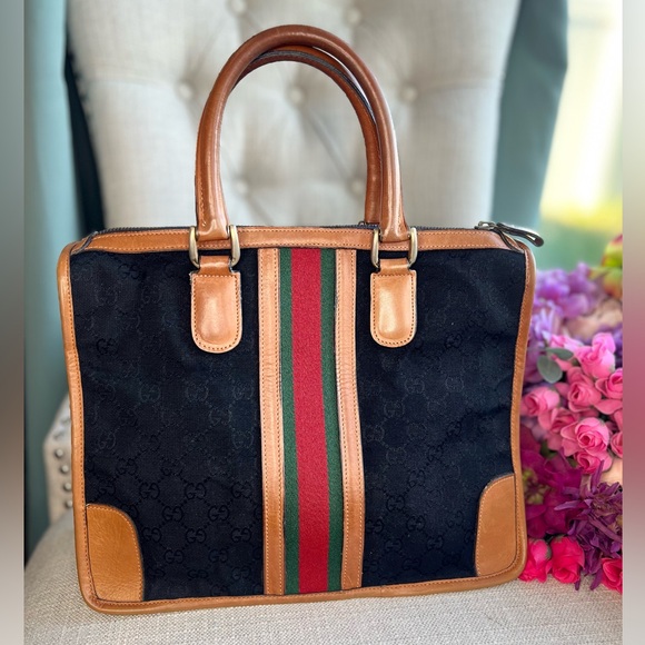 Gucci | Bags | Authentic Gucci Tote Bag Gucci Vintage Style Tote Bag | Poshmark